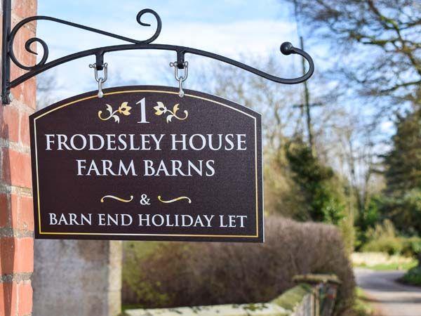 Barn End from Sykes Holiday Cottages. Barn End is in Frodesley near ...