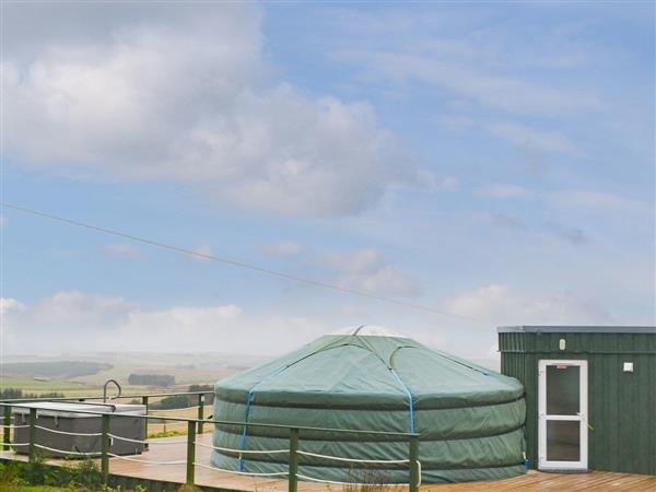 Clochforbie Yurts - The Green Yurt in Turrif, near Banff, Aberdeenshire ...